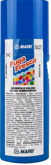 Mapei Fuga Fresca Краска для межплиточных швов Белый 160 г. в Москве ...