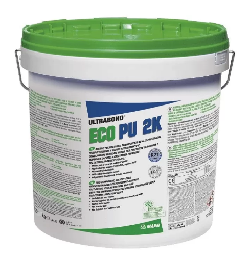 Mapei Ultrabond Eco PU 2K Клей двухкомпонентный для плитки, Белый 5 кг ...